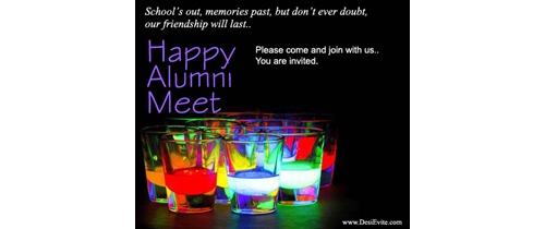 Elegant Alumni Invitation