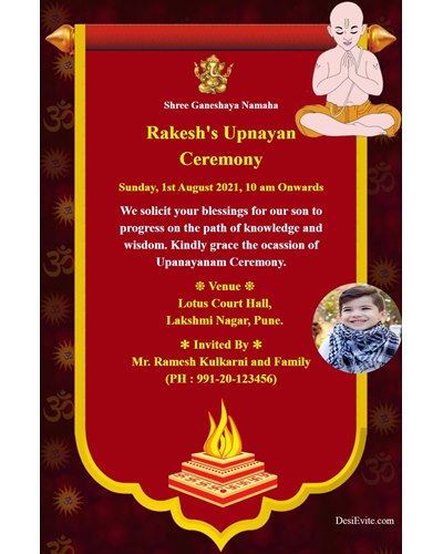 Munj Invitation Card Design Mary bodybeautiful